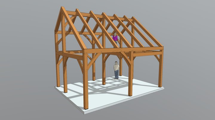 Saltbox 3D models - Sketchfab