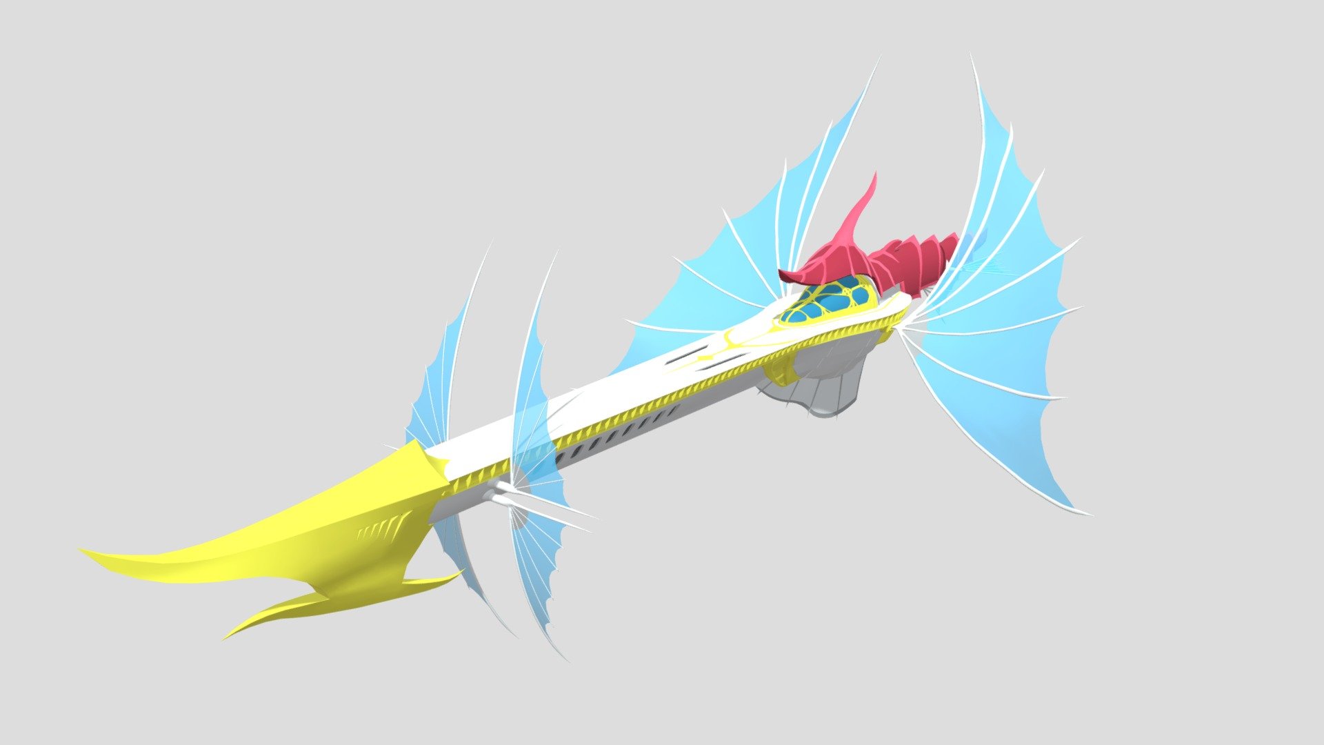 Fantasy Flying Ship - Download Free 3D model by WiCry [5c630fb] - Sketchfab