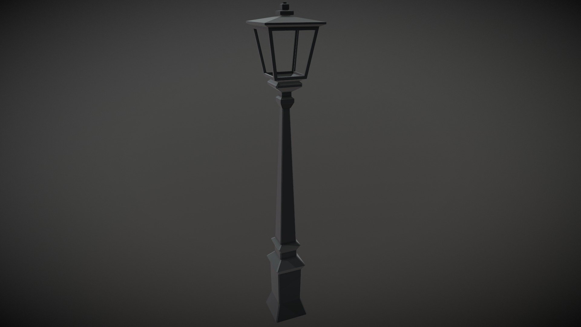 Low Poly Street-Light - 3D model by SnowWater09 [5c637ba] - Sketchfab