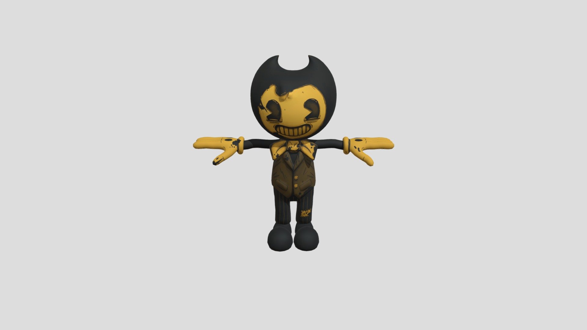 Tiny_bendy_from_bendy_and_the_dark_revival-1 - 3D model by ...