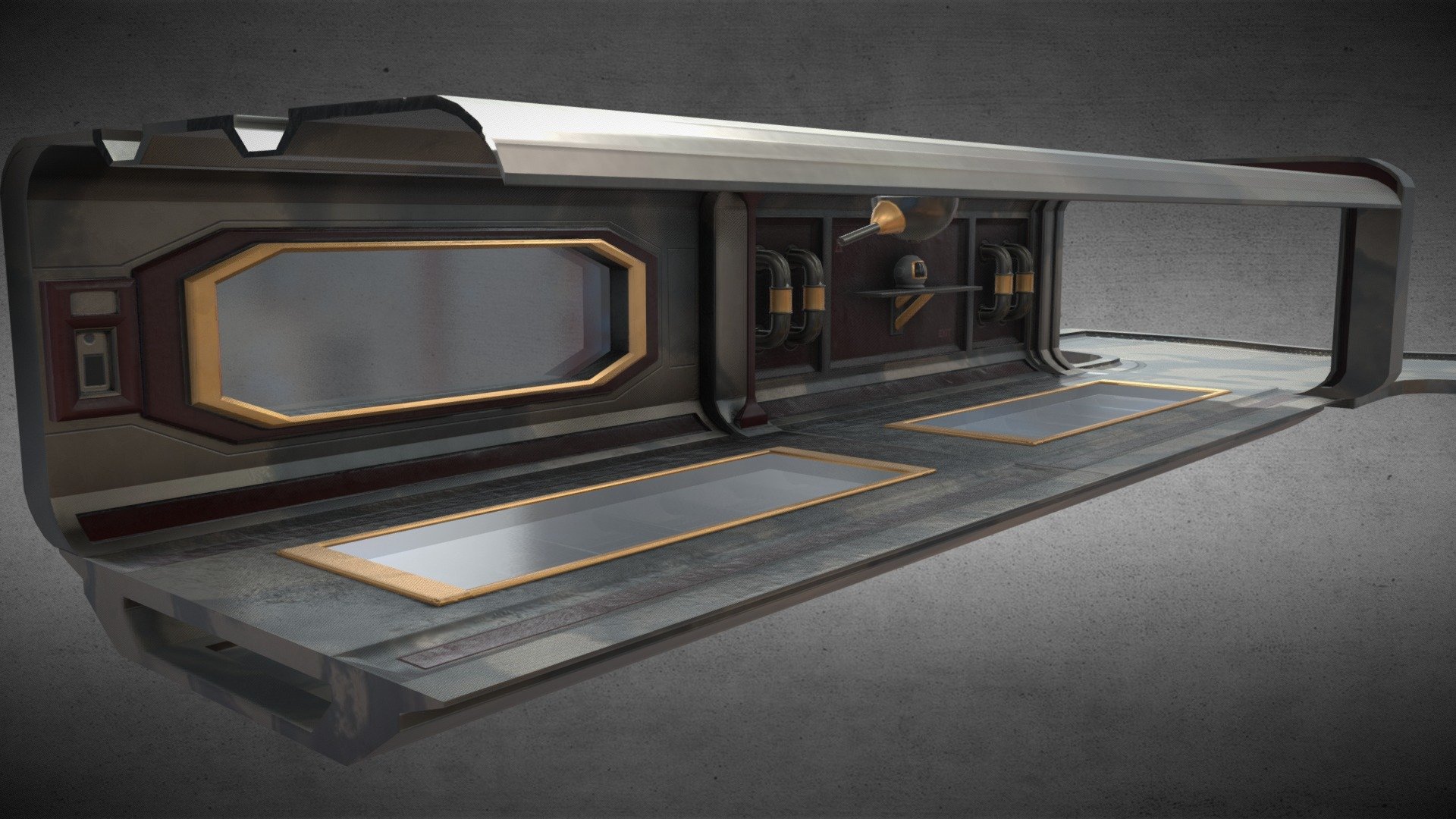 Scfi-Modular Asset - Download Free 3D model by Ethica [5c65d29] - Sketchfab