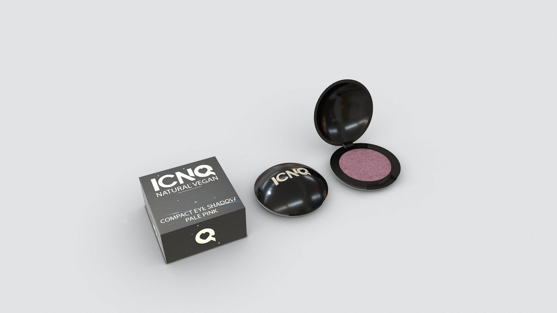ICNQ Natural Vegan Compact Eye Shadow - 3D model by Patrudoizero Design ...