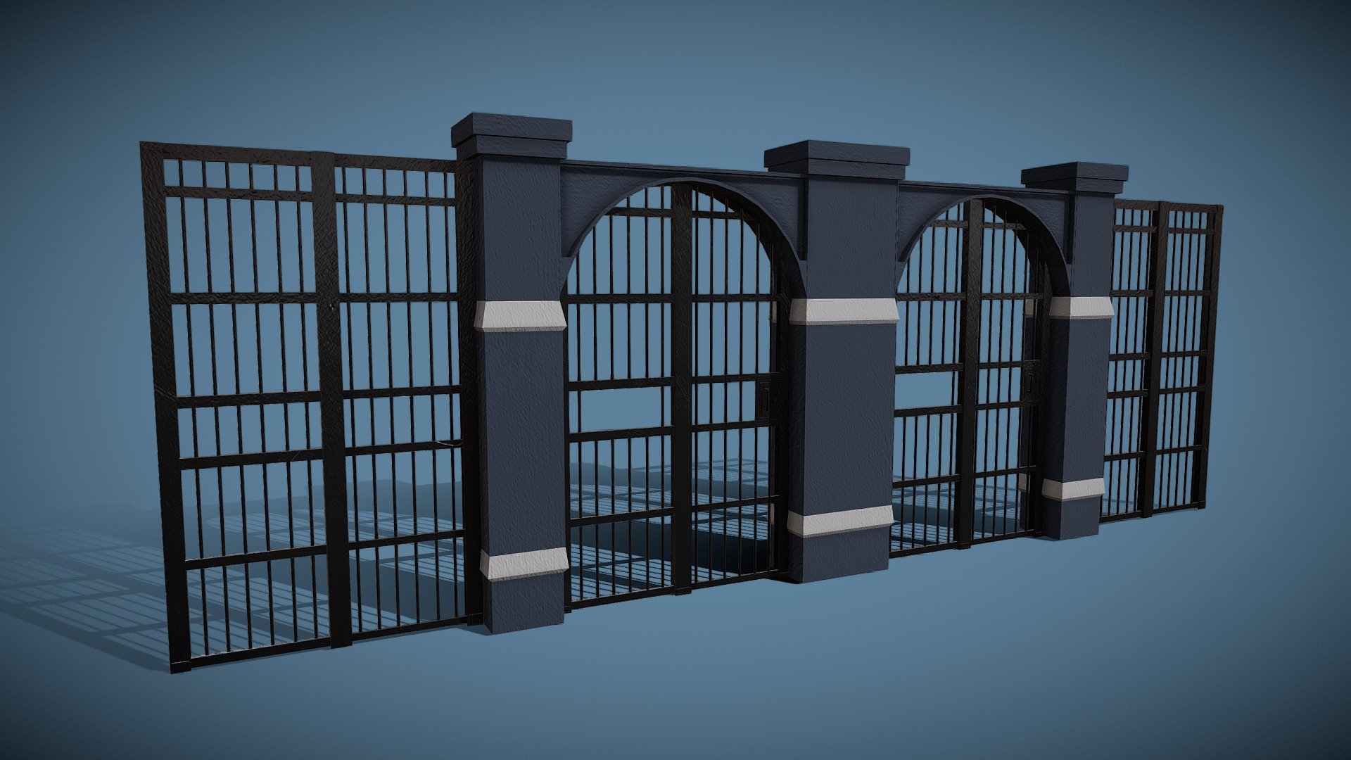 Gate - Buy Royalty Free 3D model by Joseibbis23 [5c69f5e] - Sketchfab Store