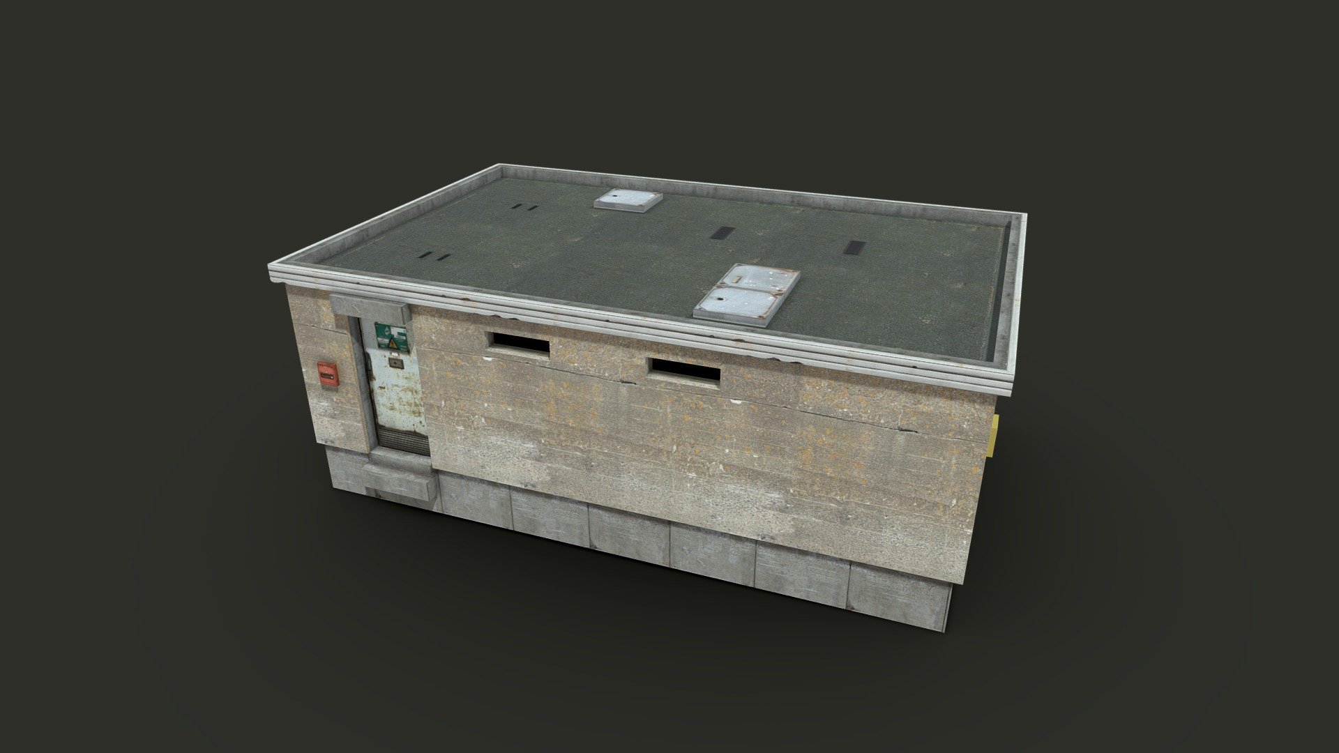 Generator House Building - Buy Royalty Free 3D model by l0wpoly ...