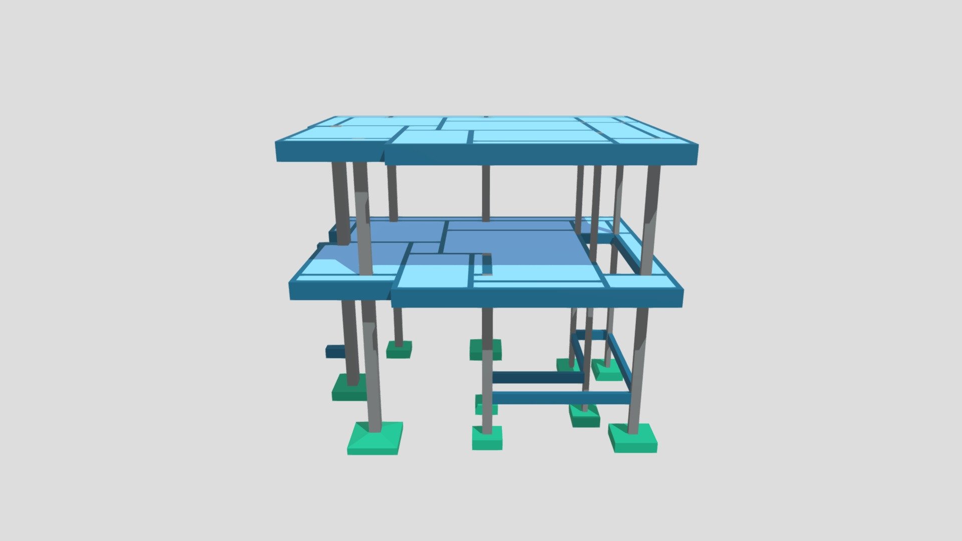 ESTRUTURA CLARA - 3D model by auremirjr [5c6a86c] - Sketchfab