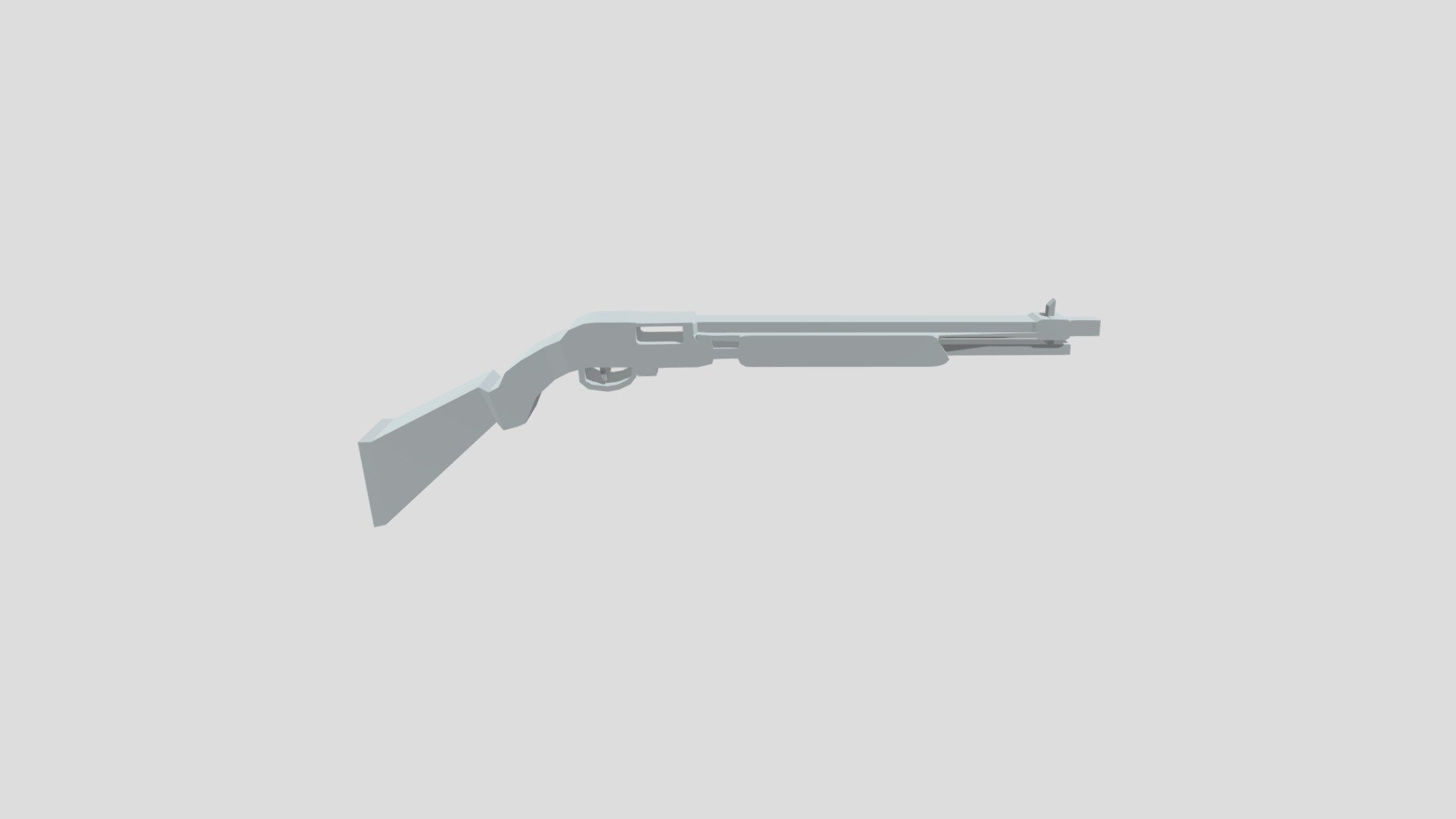 Shotgun (low poly) - Download Free 3D model by FrostProto [5c6b42e ...