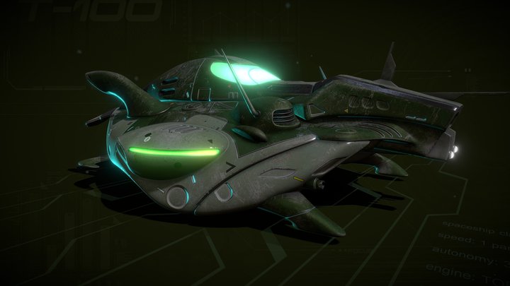 Frog_ship 3D models - Sketchfab