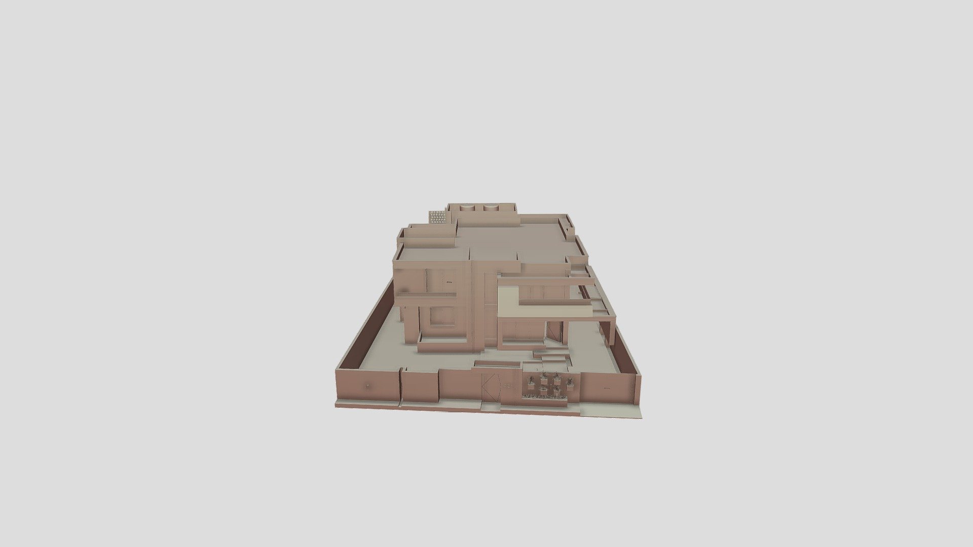 Modelo 3D.Arq. Projecto IFC - 3D model by horizontearquitetura [5c6b8e6 ...