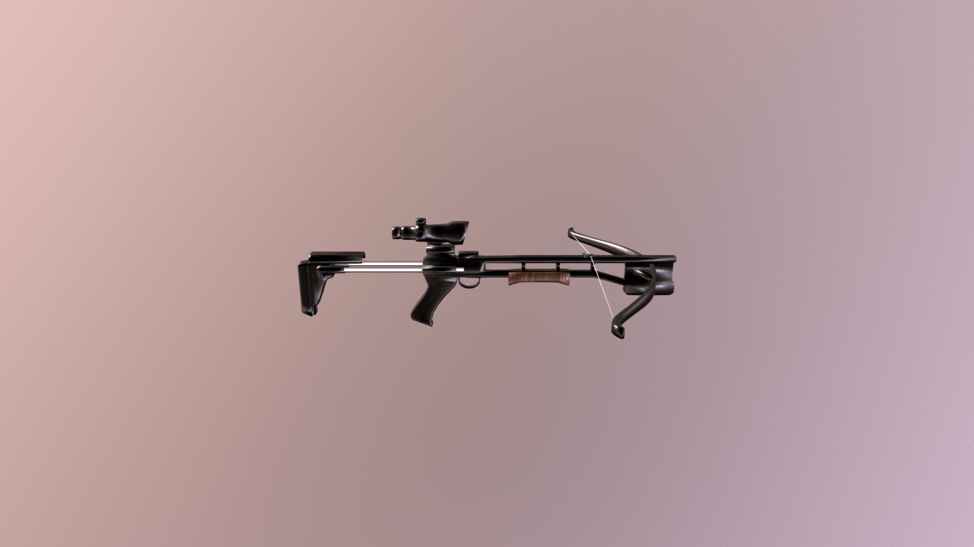 Crossbow X-99 - 3D model by KotoneF_ [5c6bf46] - Sketchfab