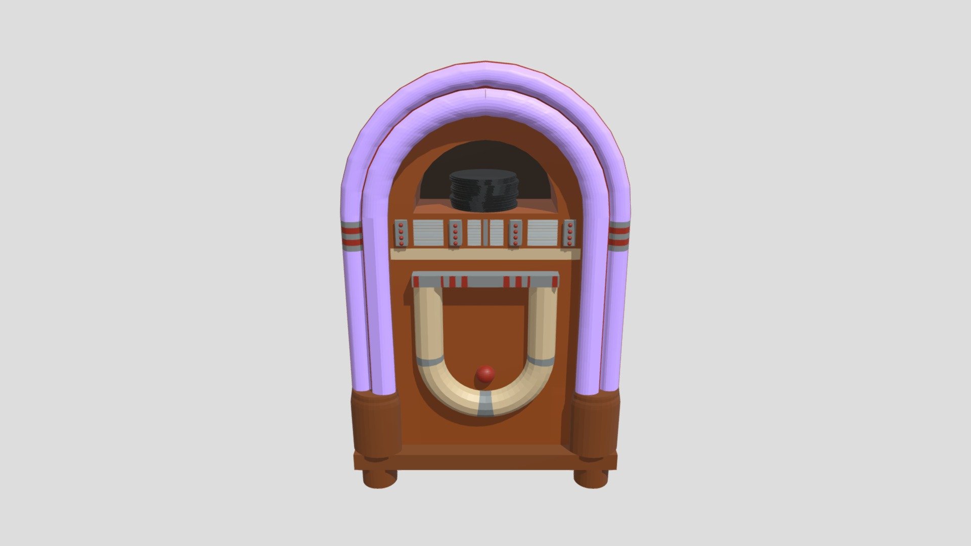 T36 - Jukebox - Download Free 3D model by ANPRI [5c6d23f] - Sketchfab
