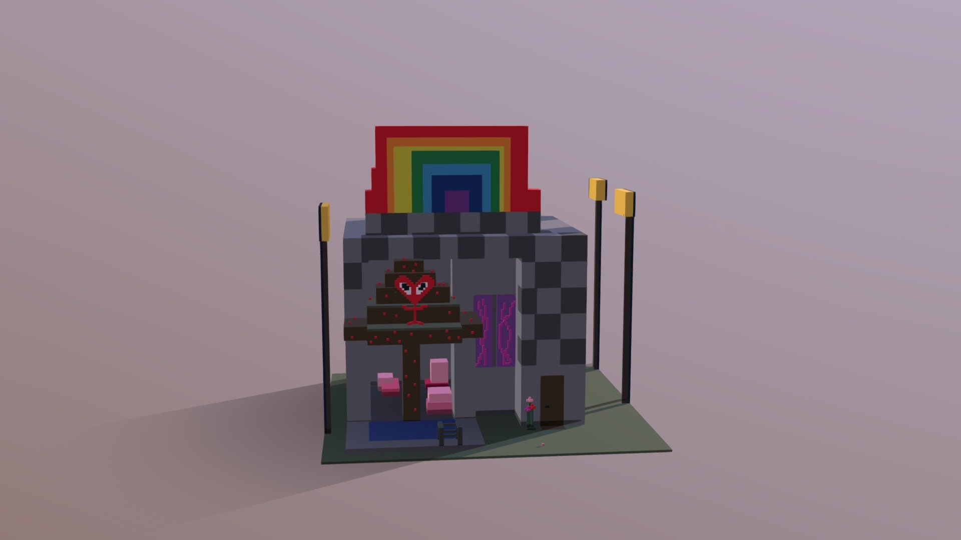 мой проект_vox - 3D model by stefaniekos [5c7009e] - Sketchfab