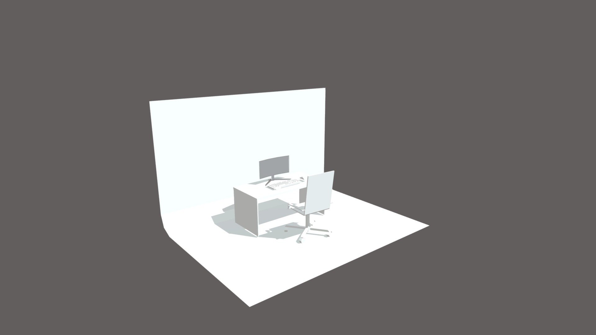 workplace - 3D model by lonleygod [5c723b2] - Sketchfab