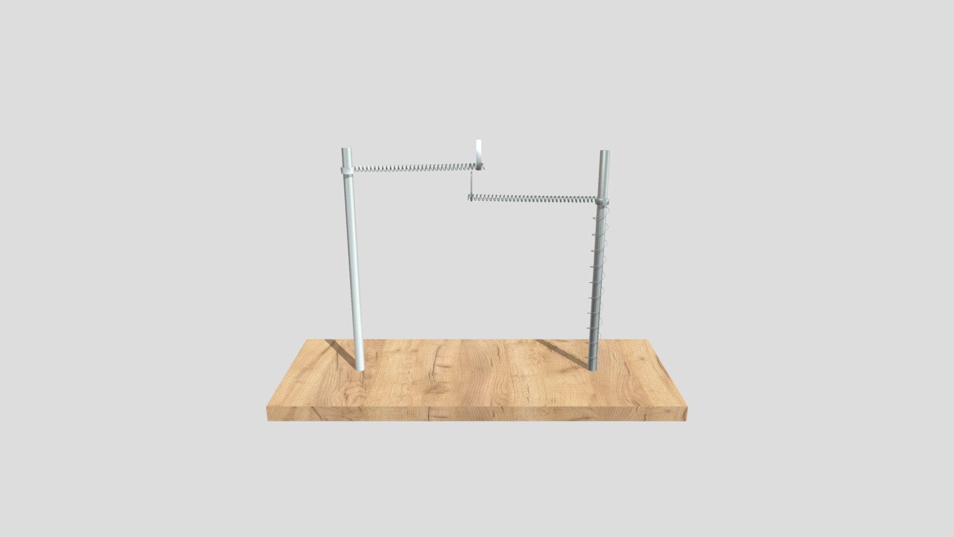Perpetual motion machine on a spring - Download Free 3D model by ...