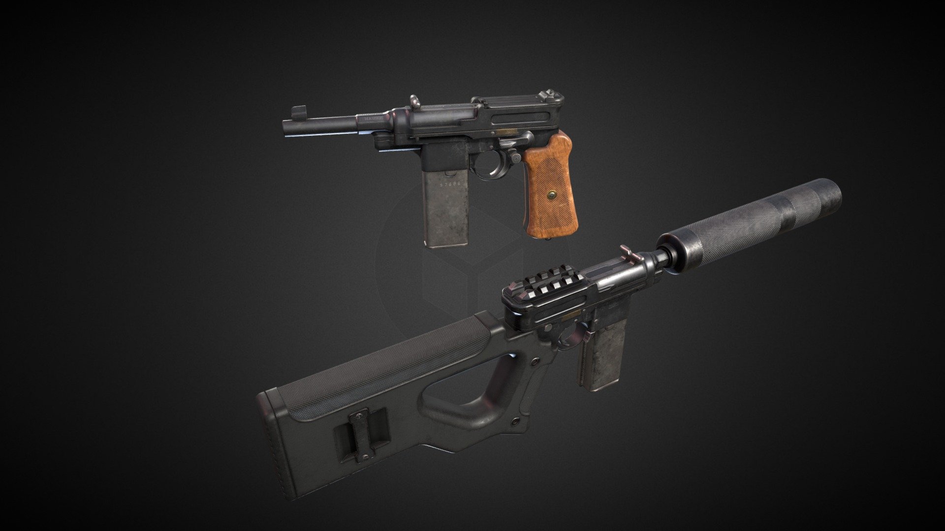 Mauser 06 08 - Buy Royalty Free 3D model by Akinaro [5c746bd ...