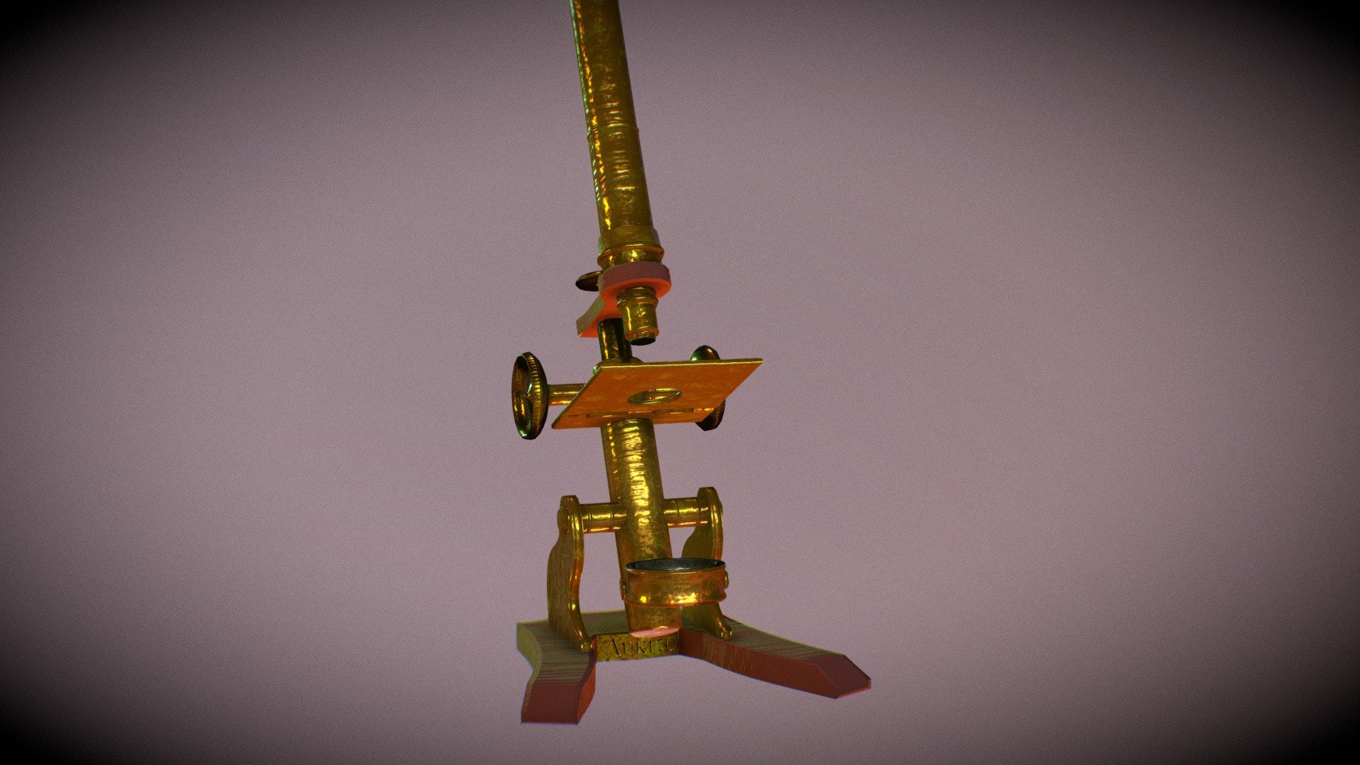 Microscope - 3D model by Cromto [5c76148] - Sketchfab