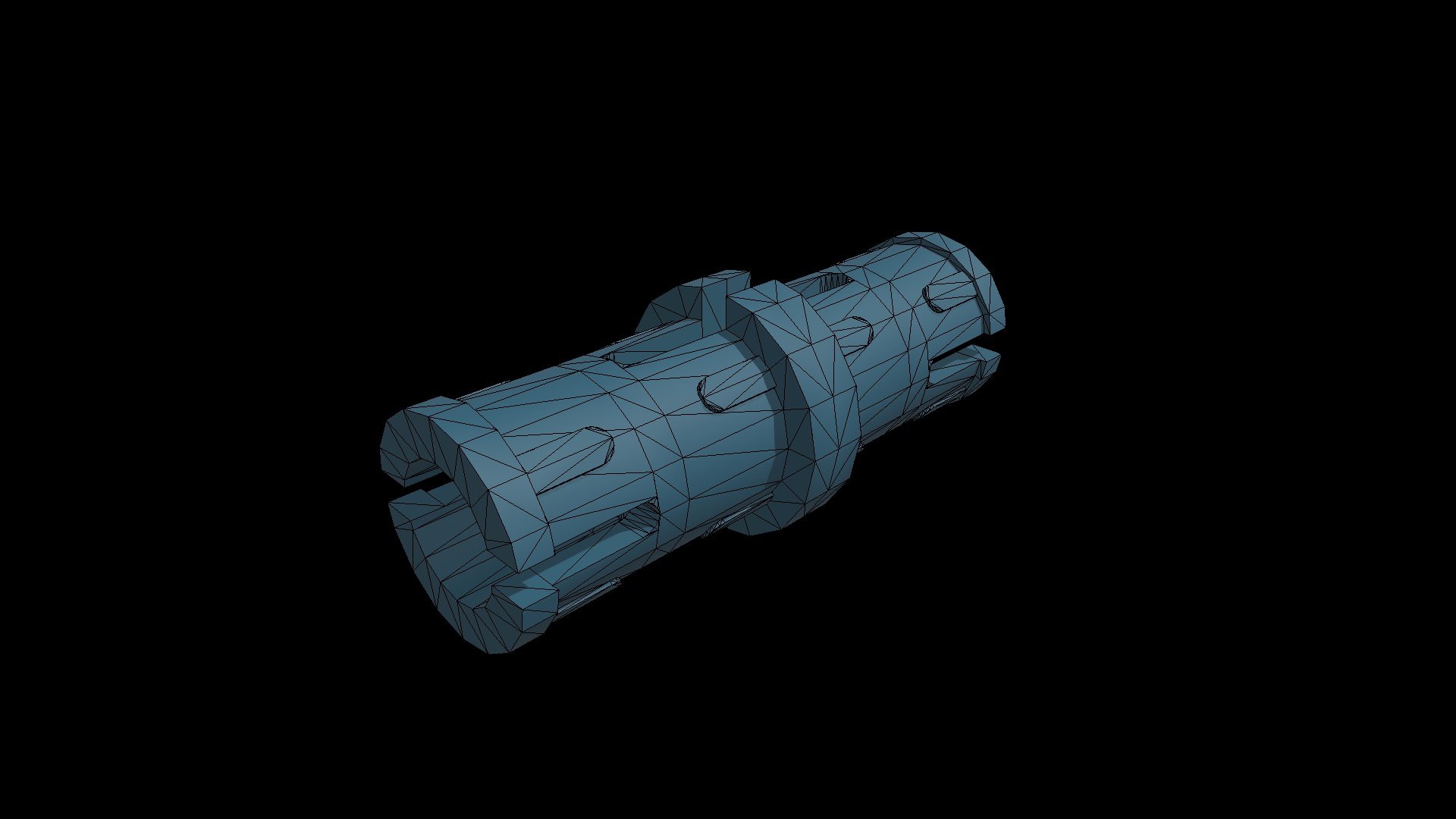 Pin with Friction Ridges - 3D model by 2XstreamRobotics [5c7701b ...