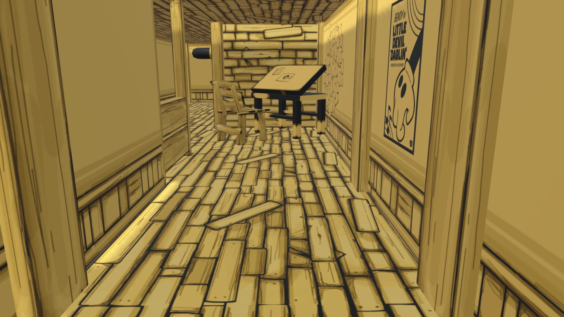 bendy chapter one map - Download Free 3D model by AidanYT55Twt (@Pofdpoi) [5c77e06] - Sketchfab