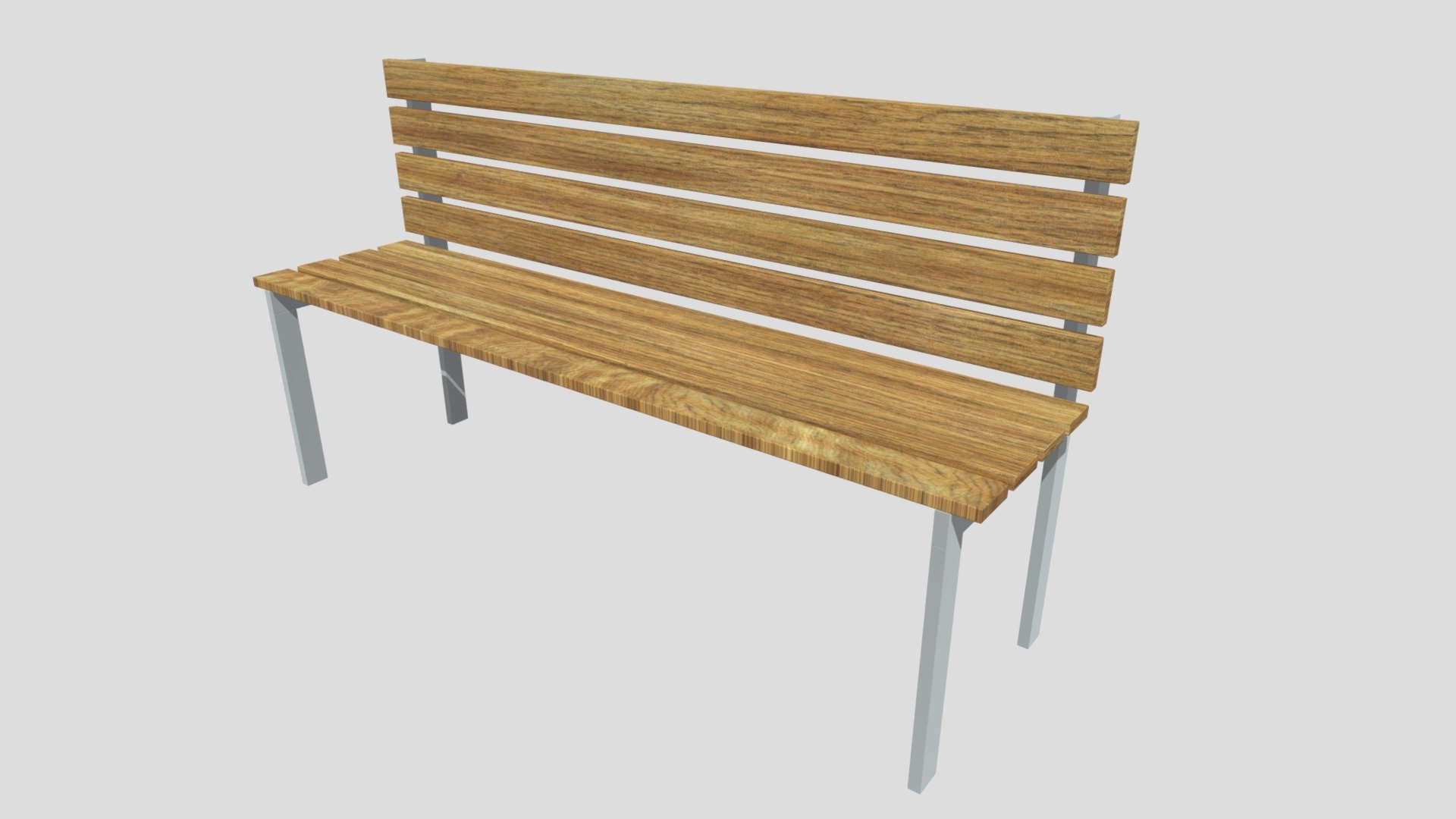 Bench - Download Free 3D model by keskin [5c783e5] - Sketchfab