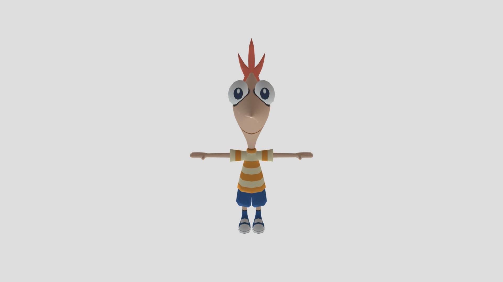 phineas - Download Free 3D model by kyle.river.withem [5c79233] - Sketchfab