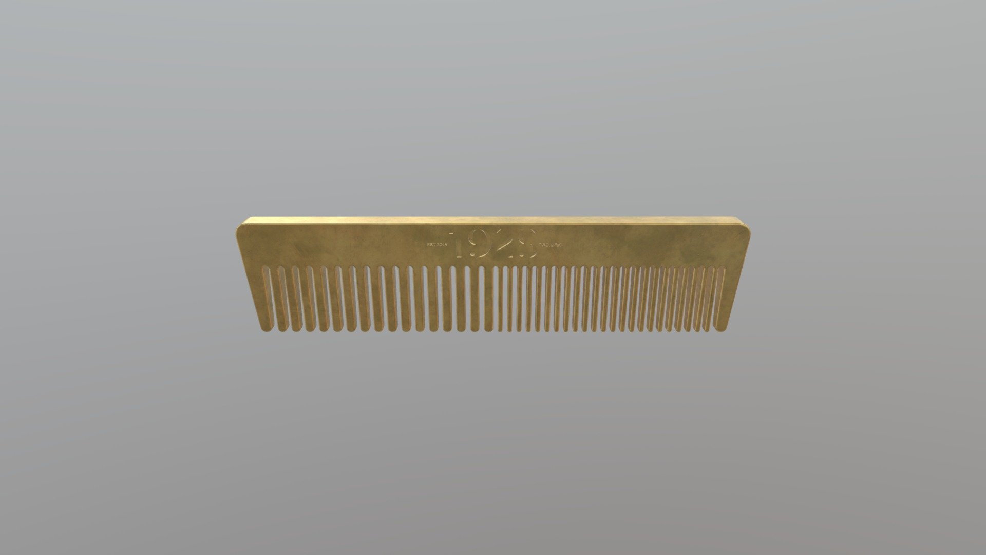 comb - 3D model by fmmmi [5c7aaf5] - Sketchfab