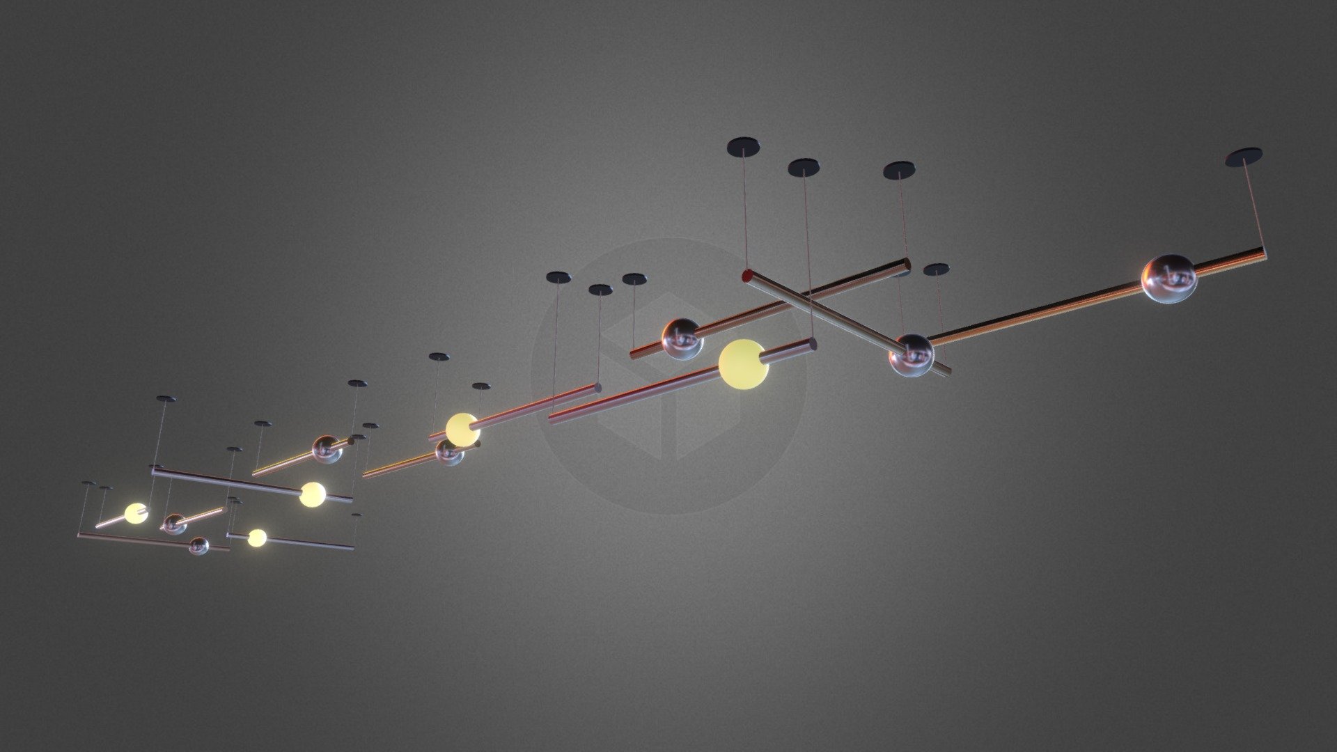 Light Fixture 02a - Download Free 3D model by Koho Woo (@koksky ...
