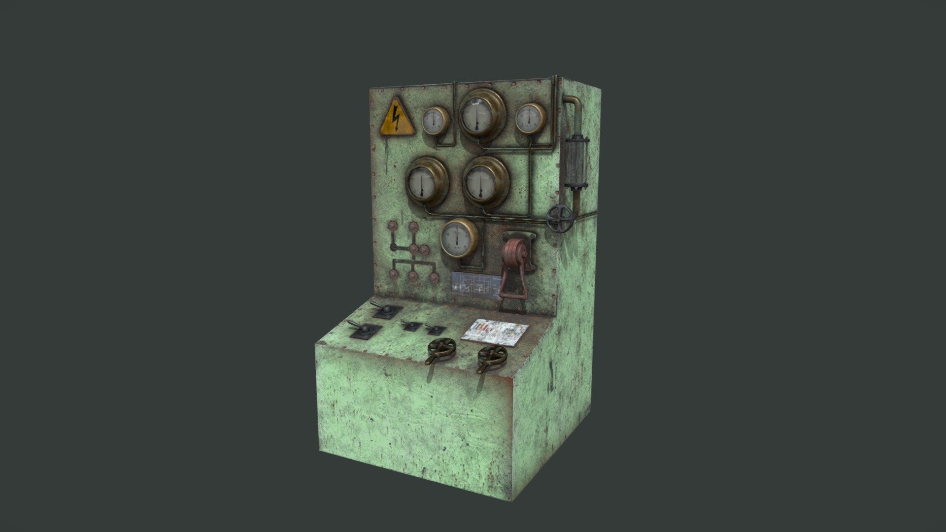 Control System - Download Free 3D model by patspet [5c7b8bc] - Sketchfab