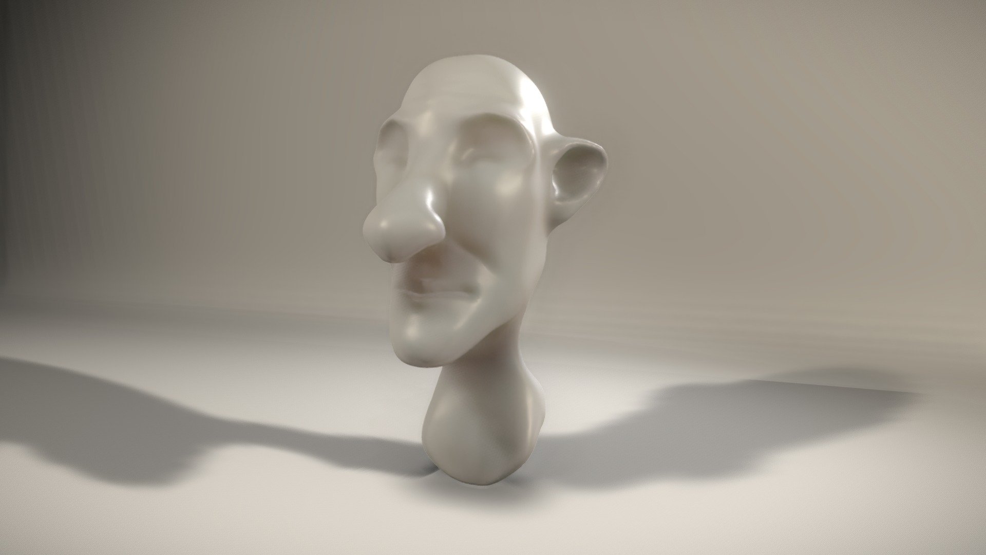 Sculpted Monster Face - 3D Model - Download Free 3D model by Dhruv ...