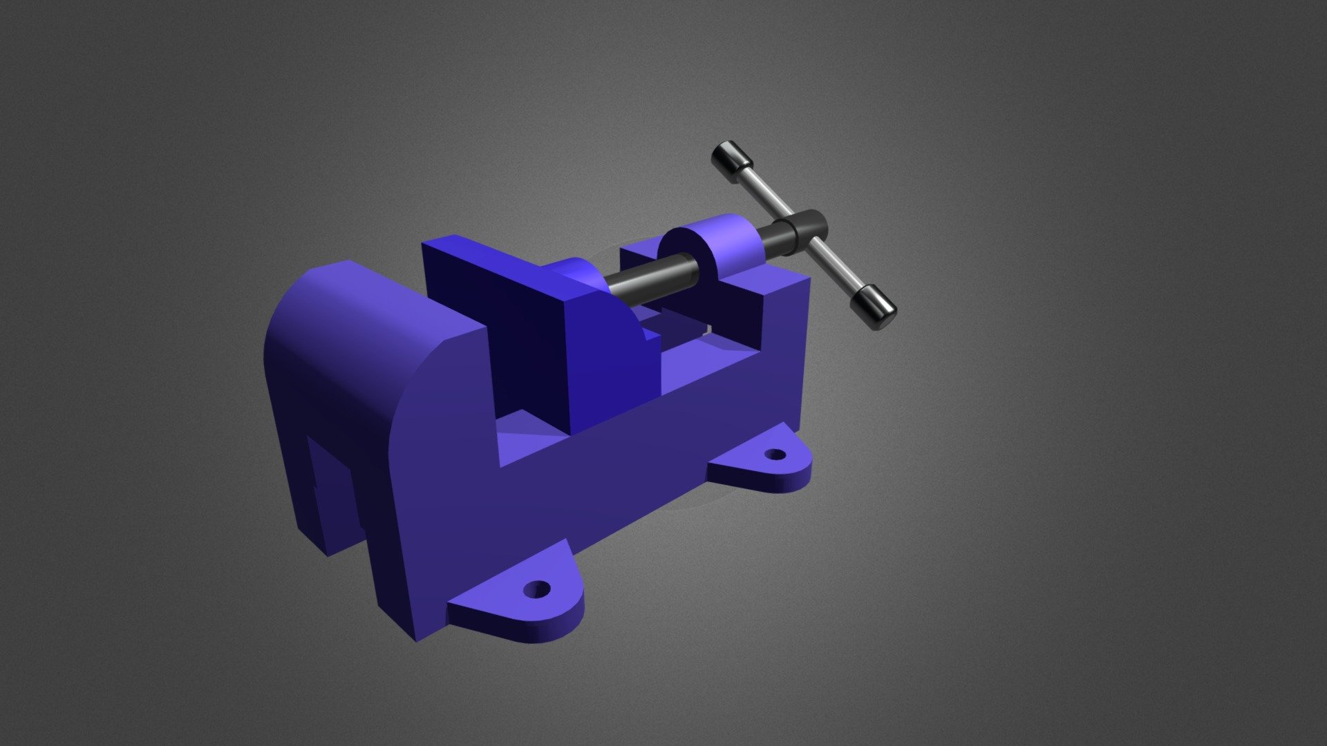 Vise Assembly - 3D model by Steven Bioletti | Steveb3d (@steveb3d ...