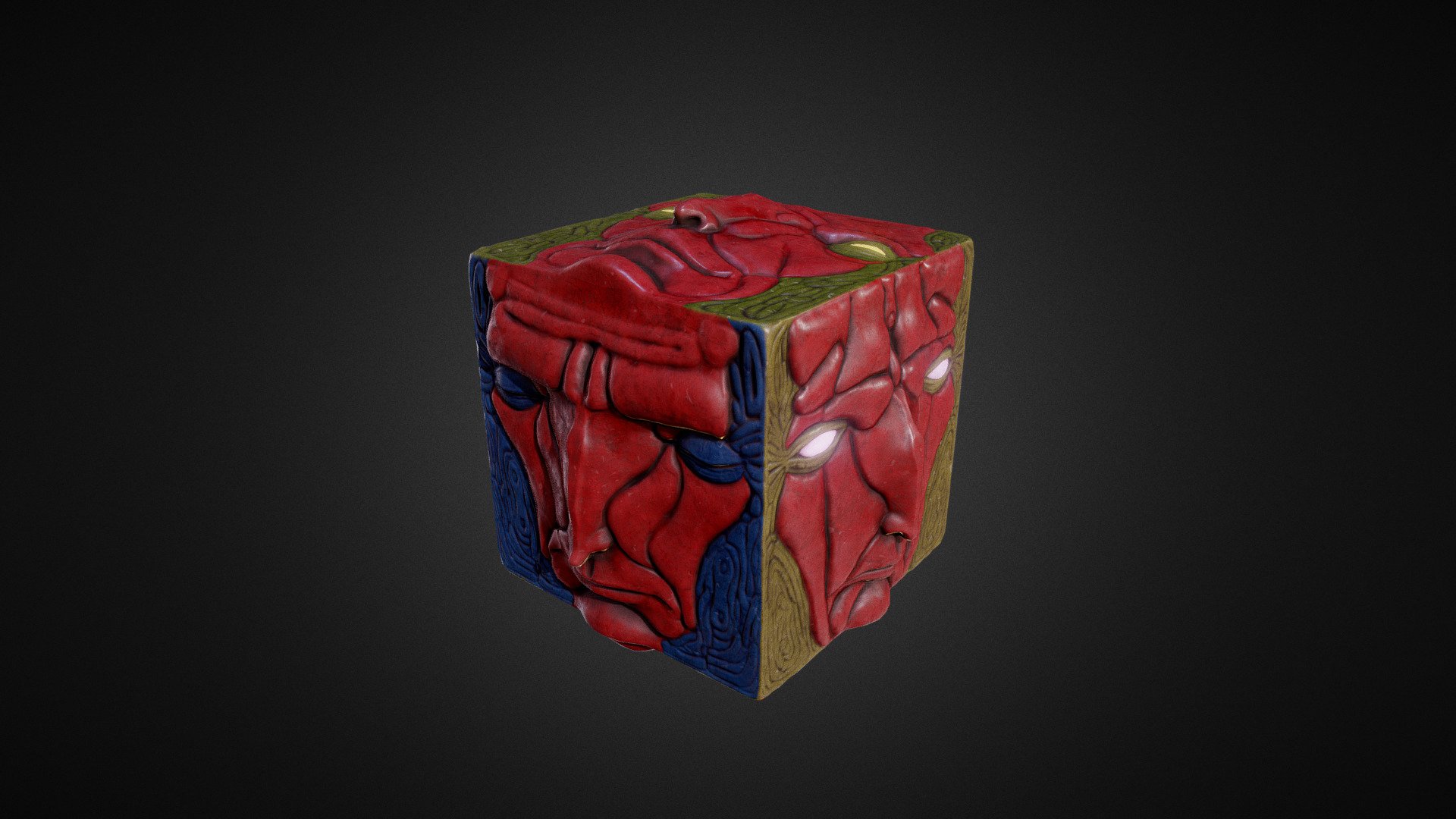 Cube by Stepan Shobolov - 3D model by kpd_zero [5c7dbdc] - Sketchfab