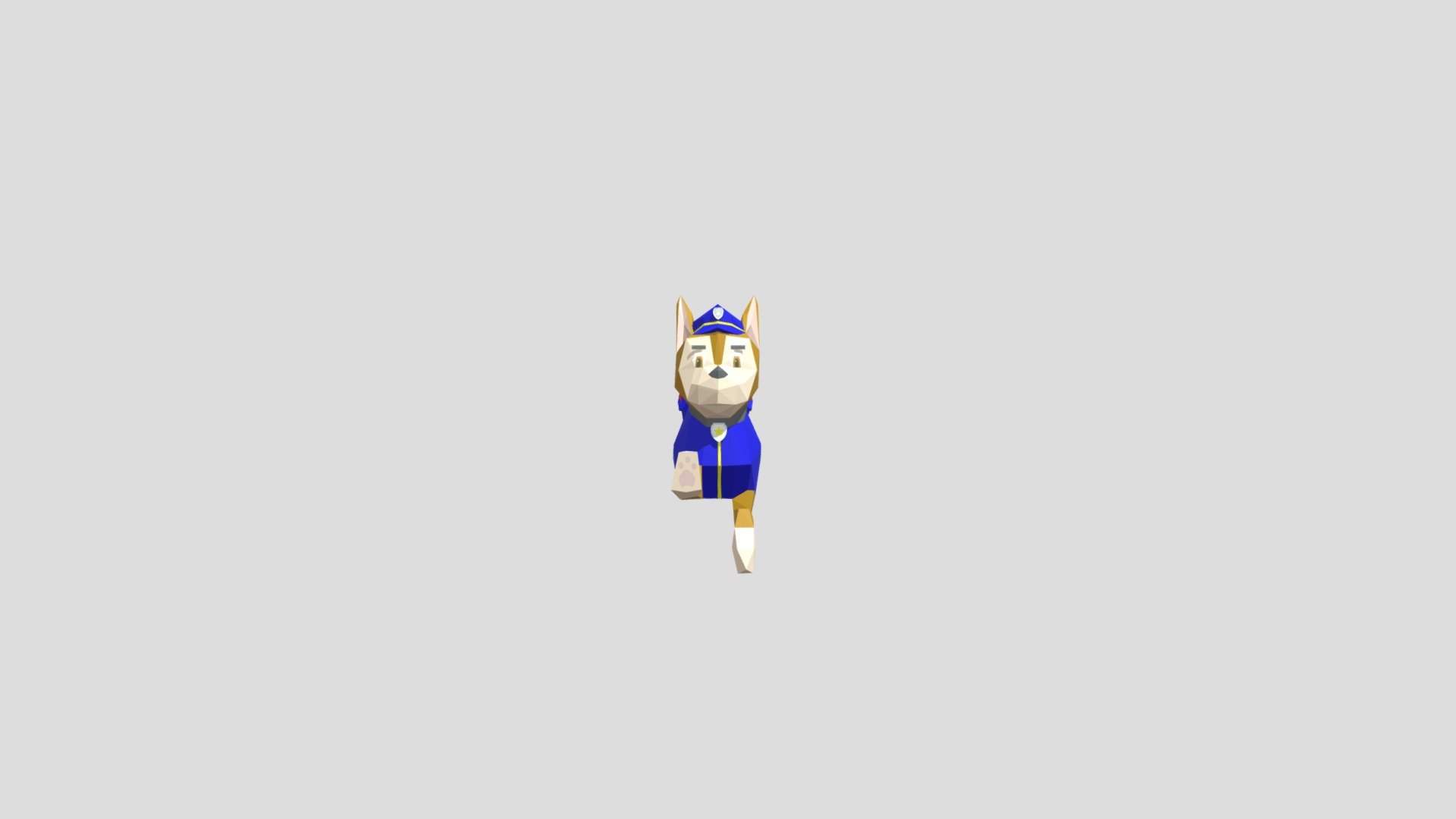 CHASE-DOG - 3D model by marquesdecor [5c7de79] - Sketchfab