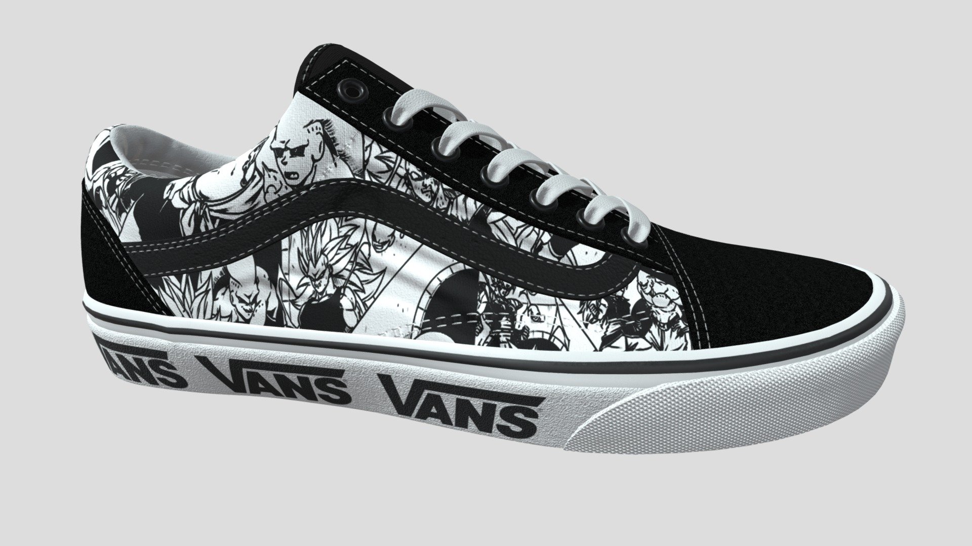 Vans Old School - 3D model by Denis (@denis_hoang) [5c7ff2f] - Sketchfab