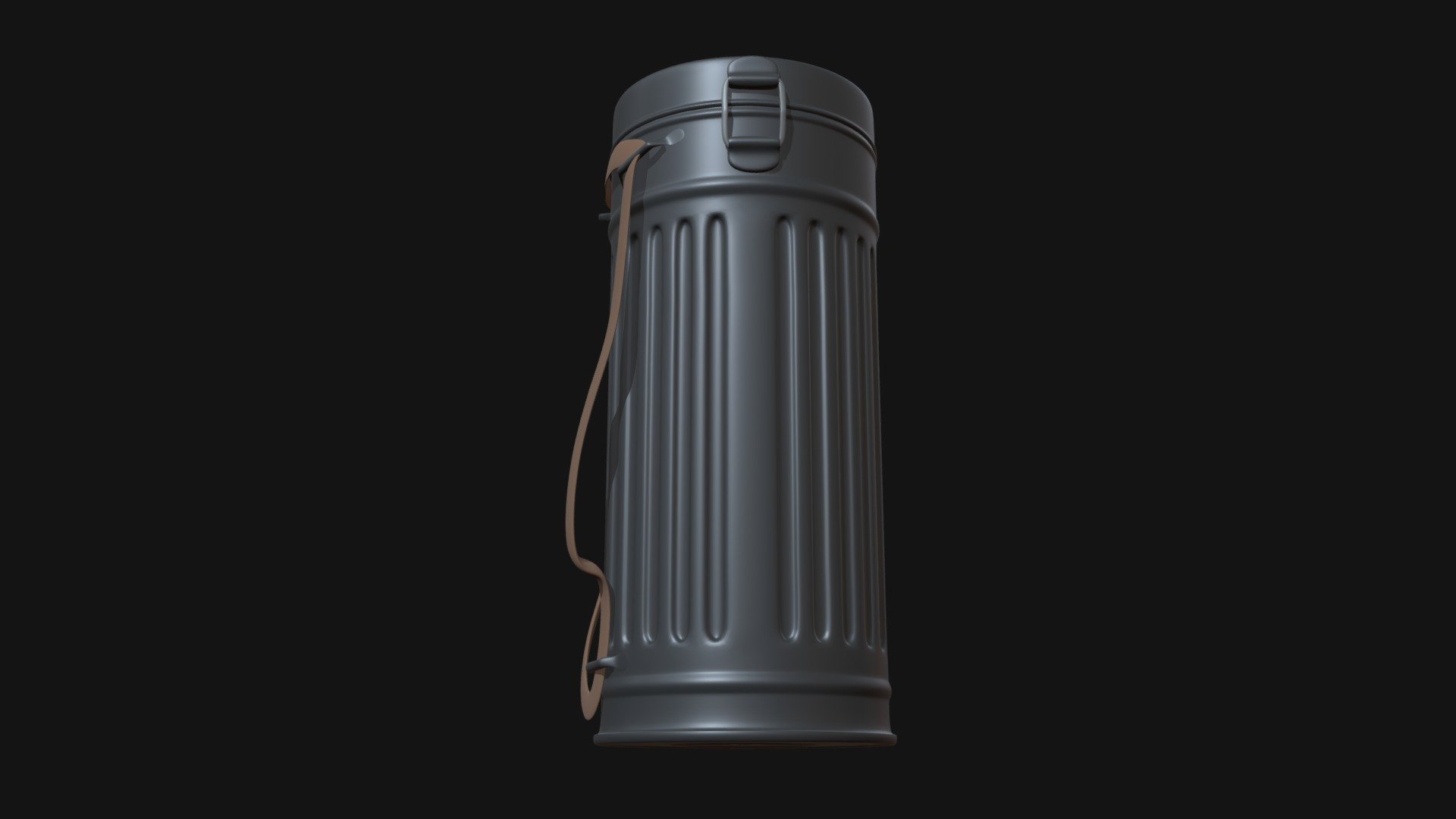 ww2 gas mask canister - 3D model by Thomas Lomax (@Thomas_Lomax ...