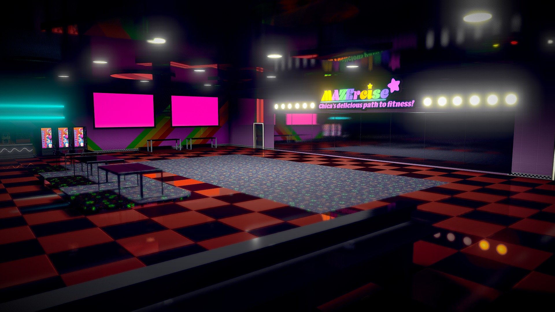Fnaf SB Mazercise - Download Free 3D model by skylajade69 [5c808bb ...