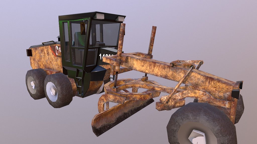 Grader - 3D model by AleluaAndrsn [5c840c1] - Sketchfab