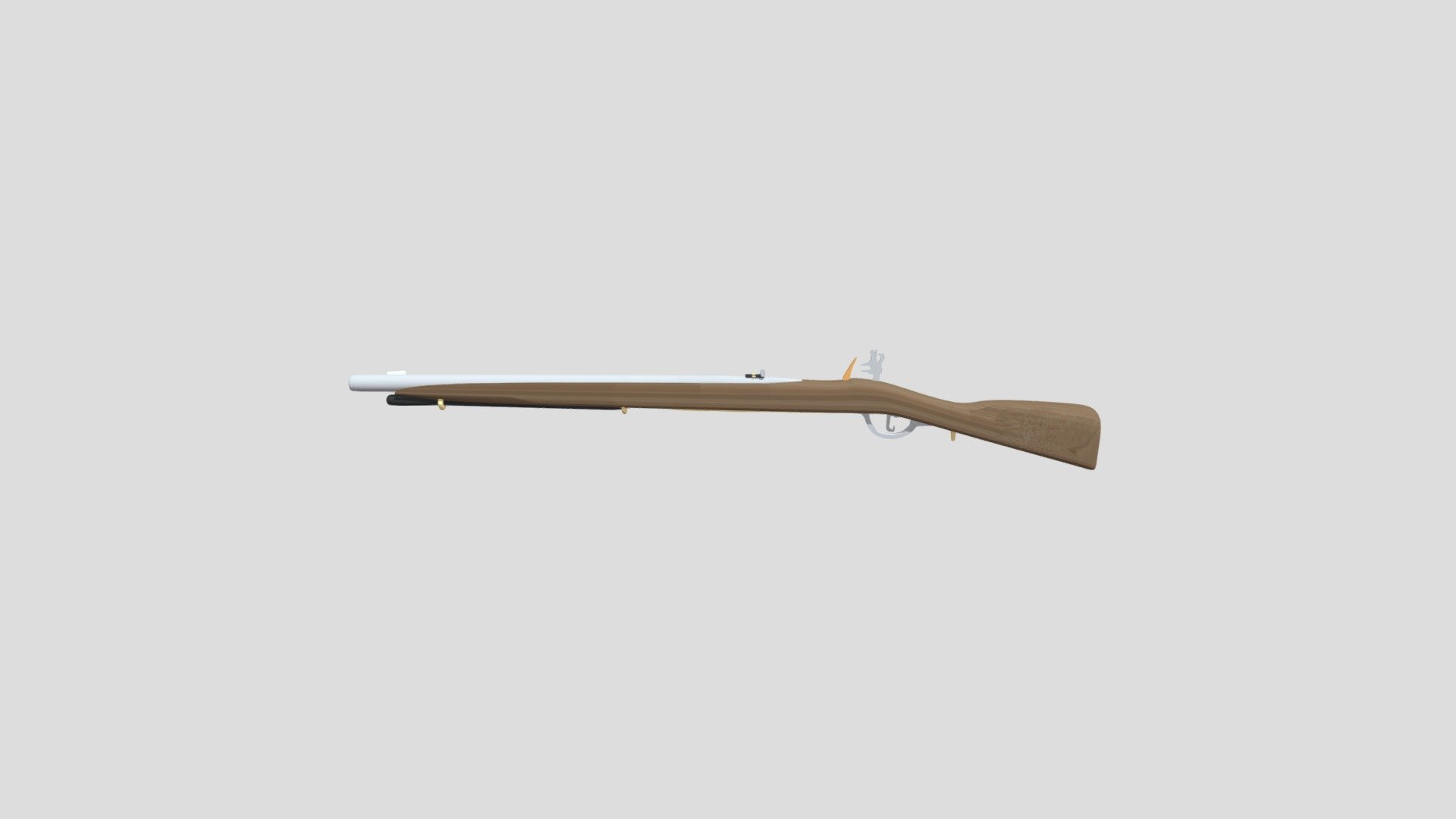 Musket - Download Free 3D model by ravik (@ravikgames) [5c88101 ...