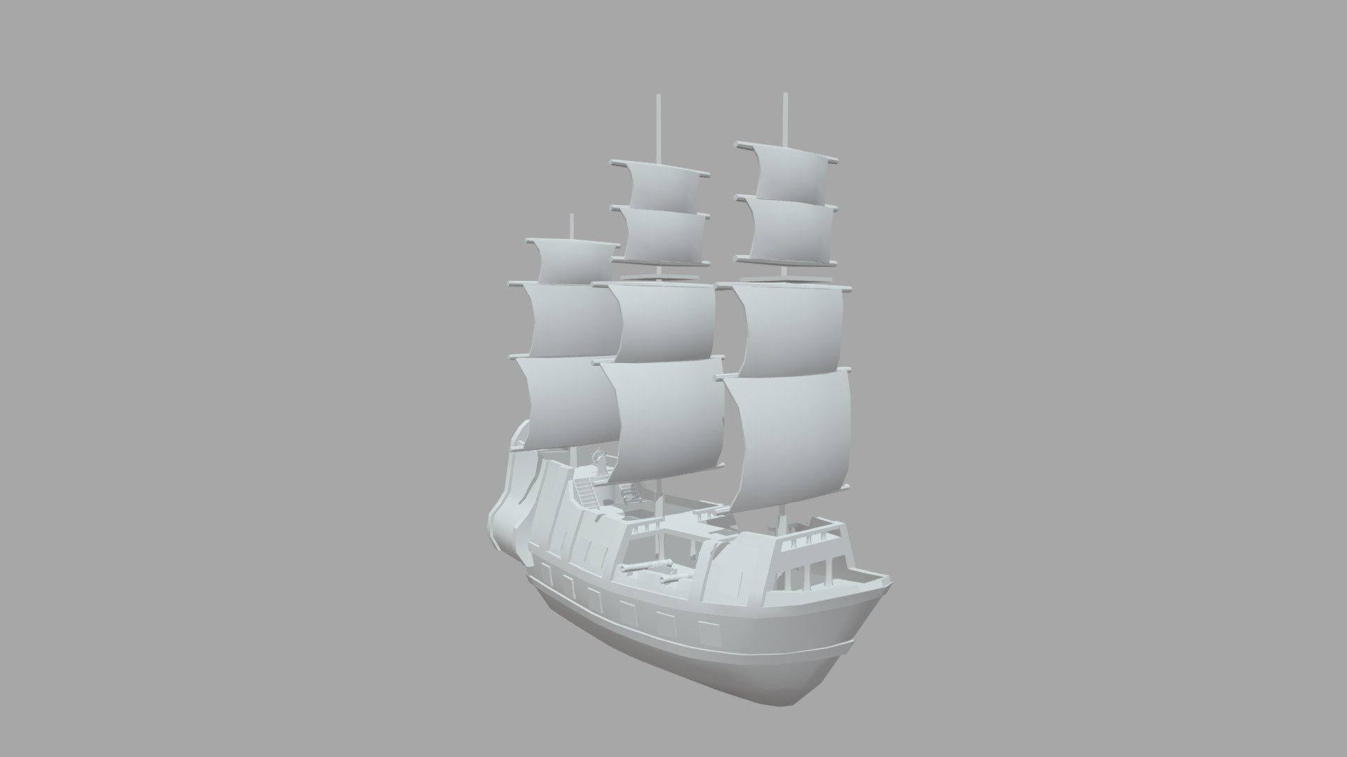Pirate Ship - Download Free 3D model by FinnPizzey [5c8902c] - Sketchfab