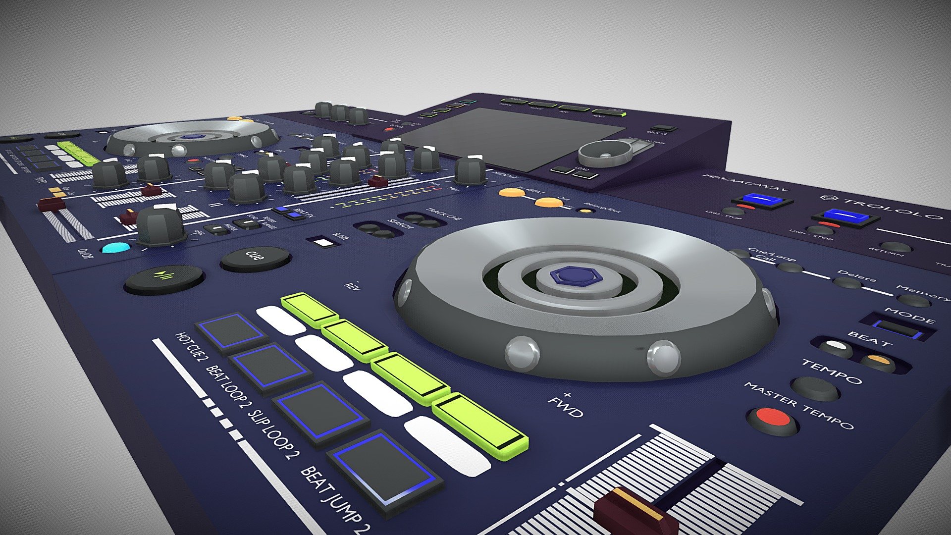 Flex DJ - Download Free 3D model by Bose_Iren [5c8b630] - Sketchfab