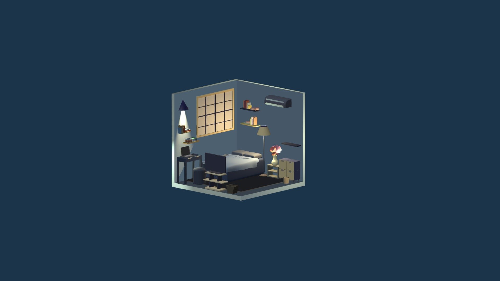 Own Space - 3D model by cindyaprilia [5c8bc47] - Sketchfab