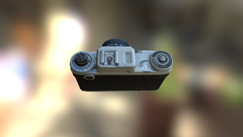old photocamera Kiev - 3D model by maria krivova (@mariakrivova ...