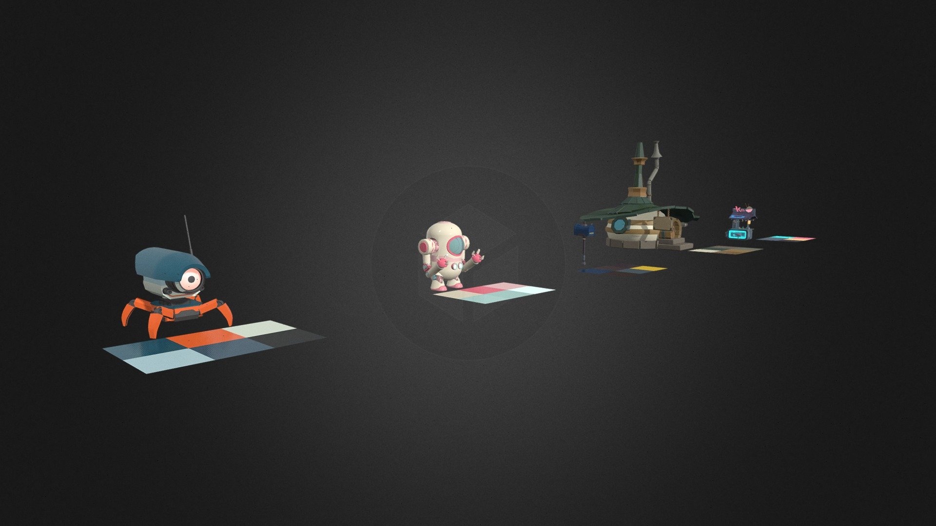 XYZ| Colors - Download Free 3D model by SvetlanaGuseva [5c8d5bd ...