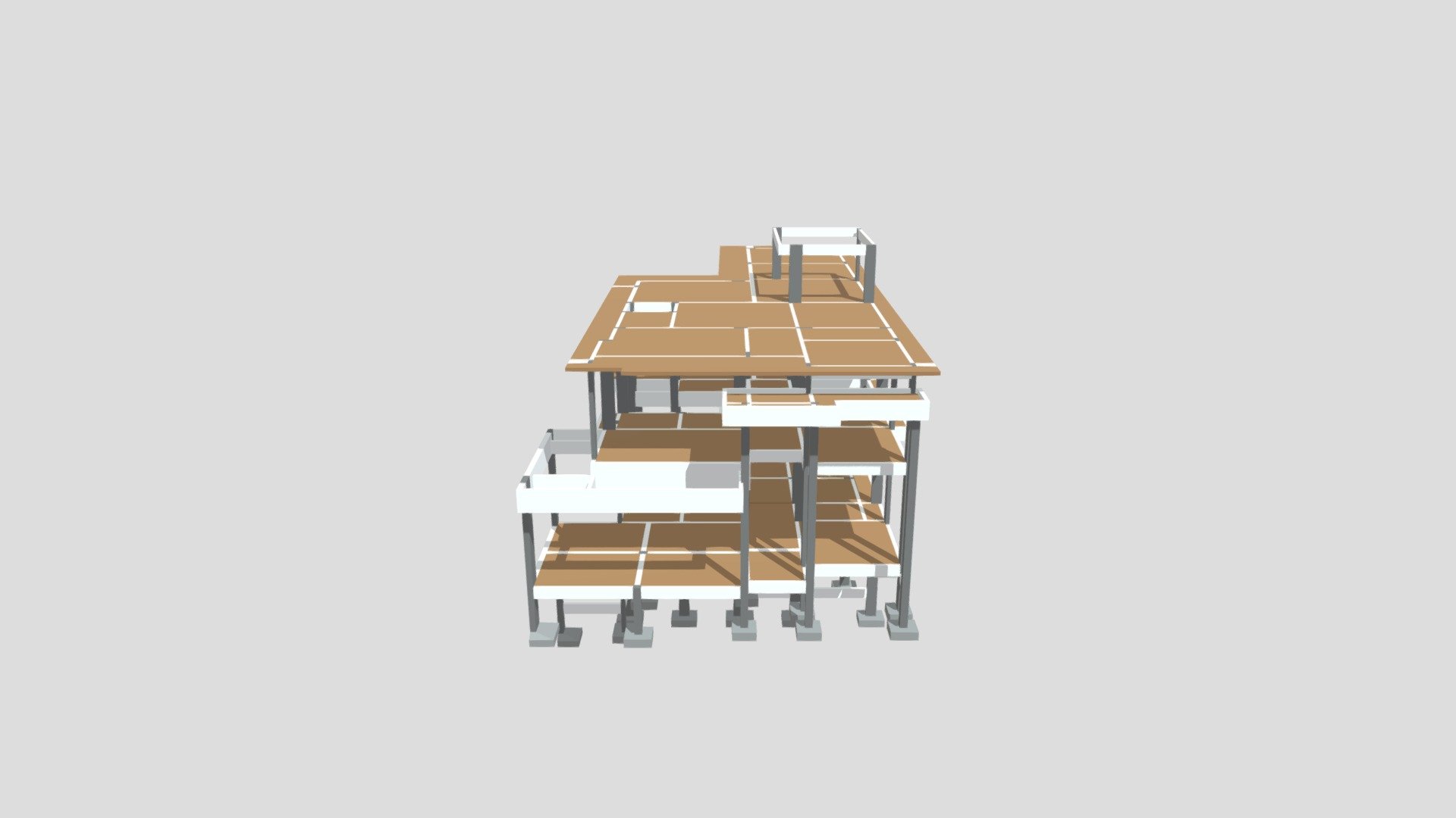 PROJ-ESTRUTURA-GILLIAN-R01 - 3D model by rogeriozanol [5c8d69c] - Sketchfab