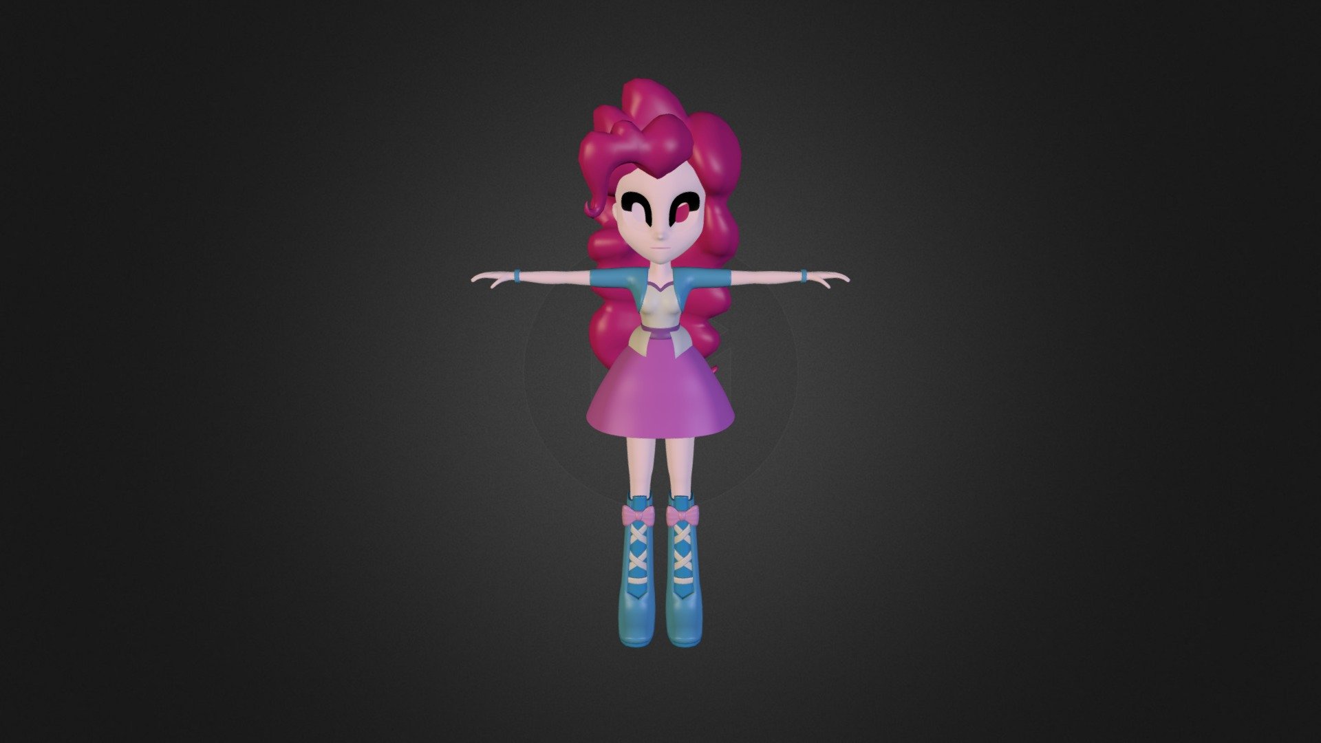 Pinkie Pie - EG RR - 3D model by Sim (@ponko) [5c8ff91] - Sketchfab