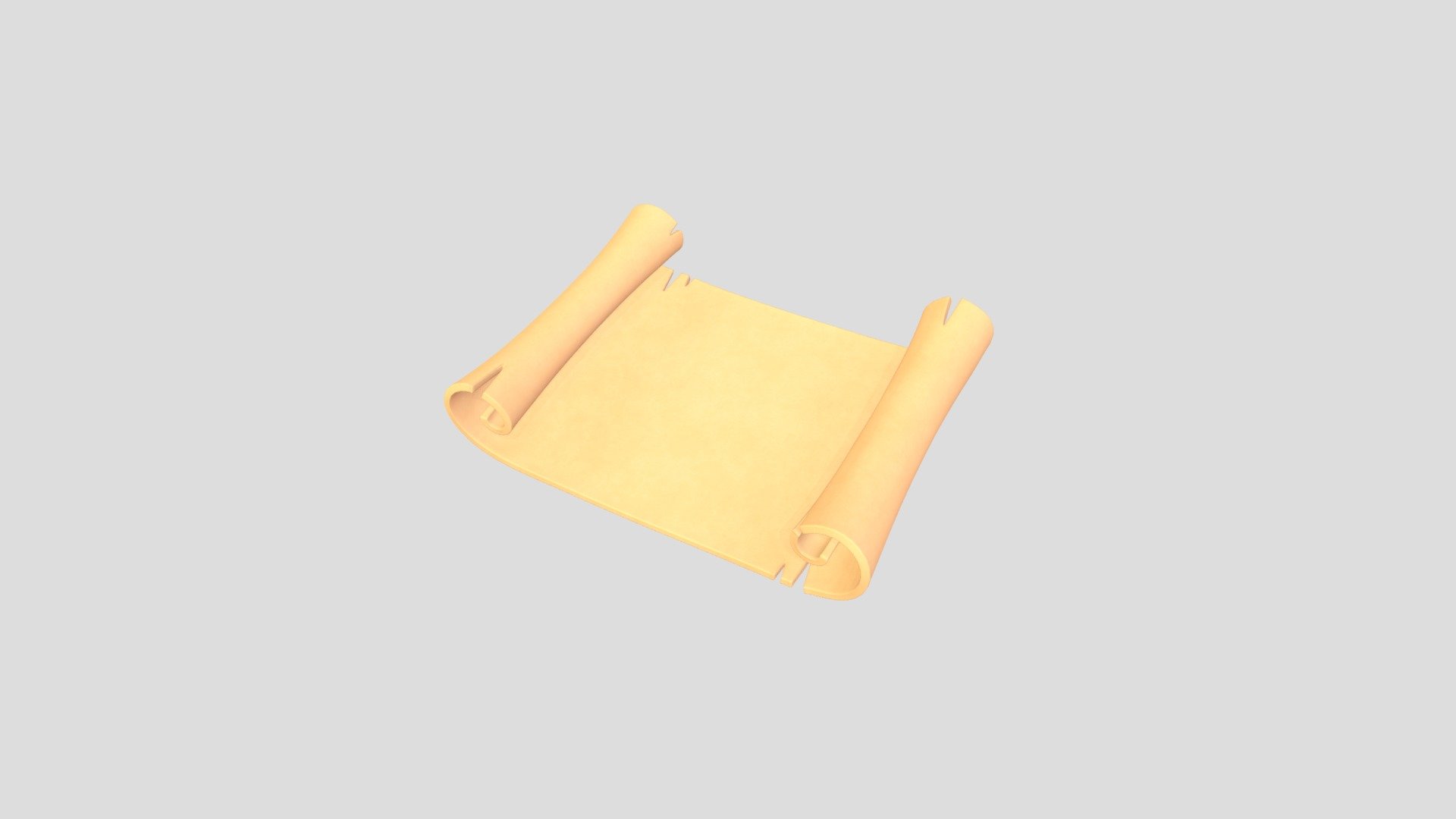 Prop304 Scroll Paper - Buy Royalty Free 3D model by BaluCG [5c929b8 ...