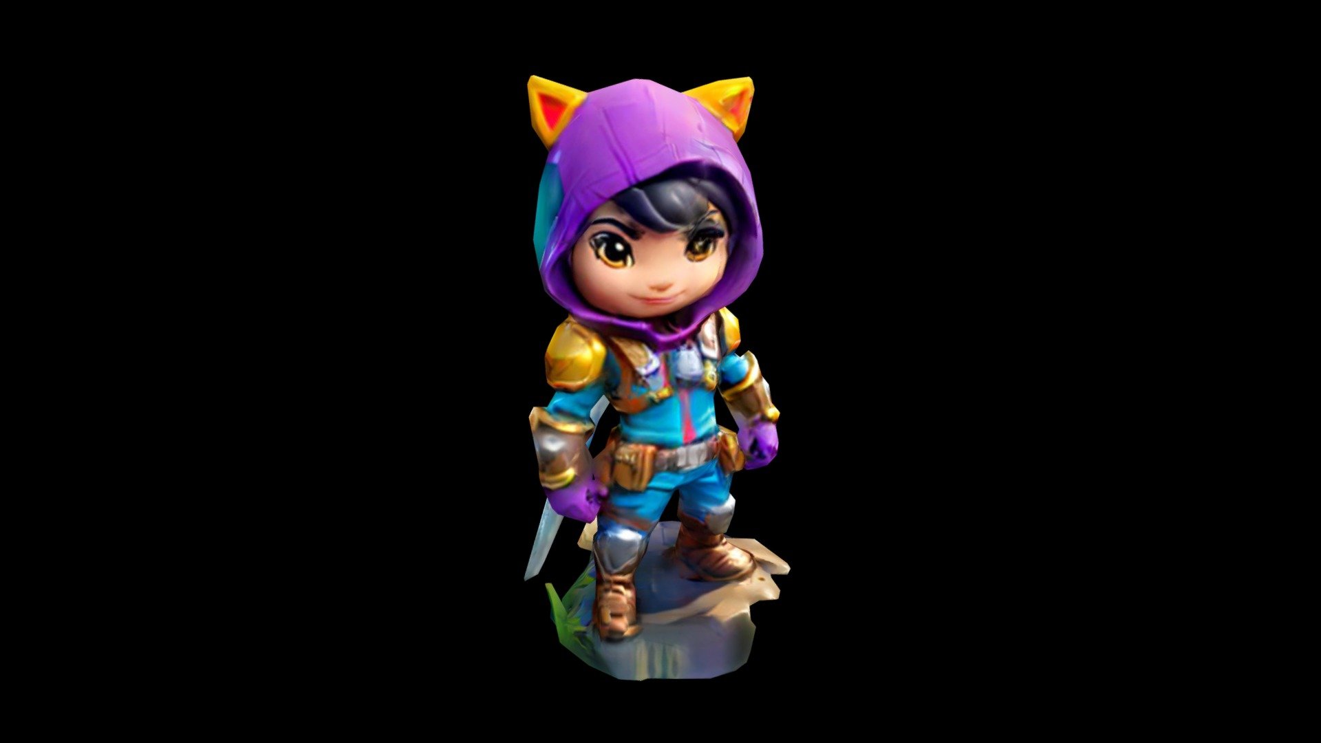 Video Game Character - Download Free 3D model by klrxyz [5c92d4b ...