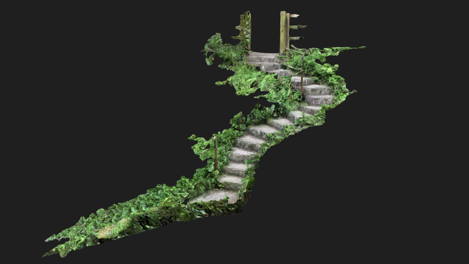 Winding Stone Steps - Download Free 3D model by Domingos Studios ...