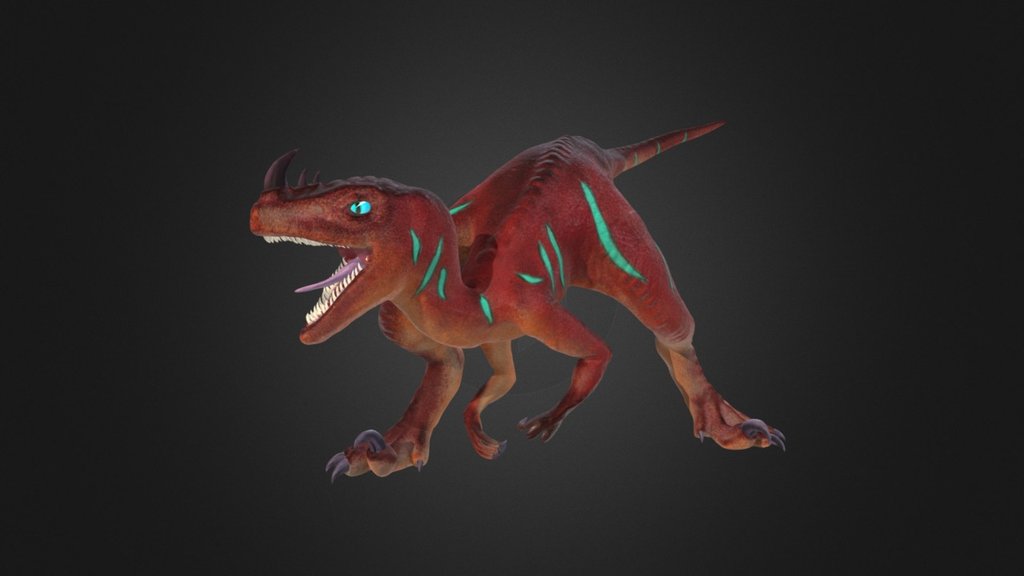 Raptor - 3D model by Nicola Semmler (@dragonfly-firefly) [5c95c3f ...