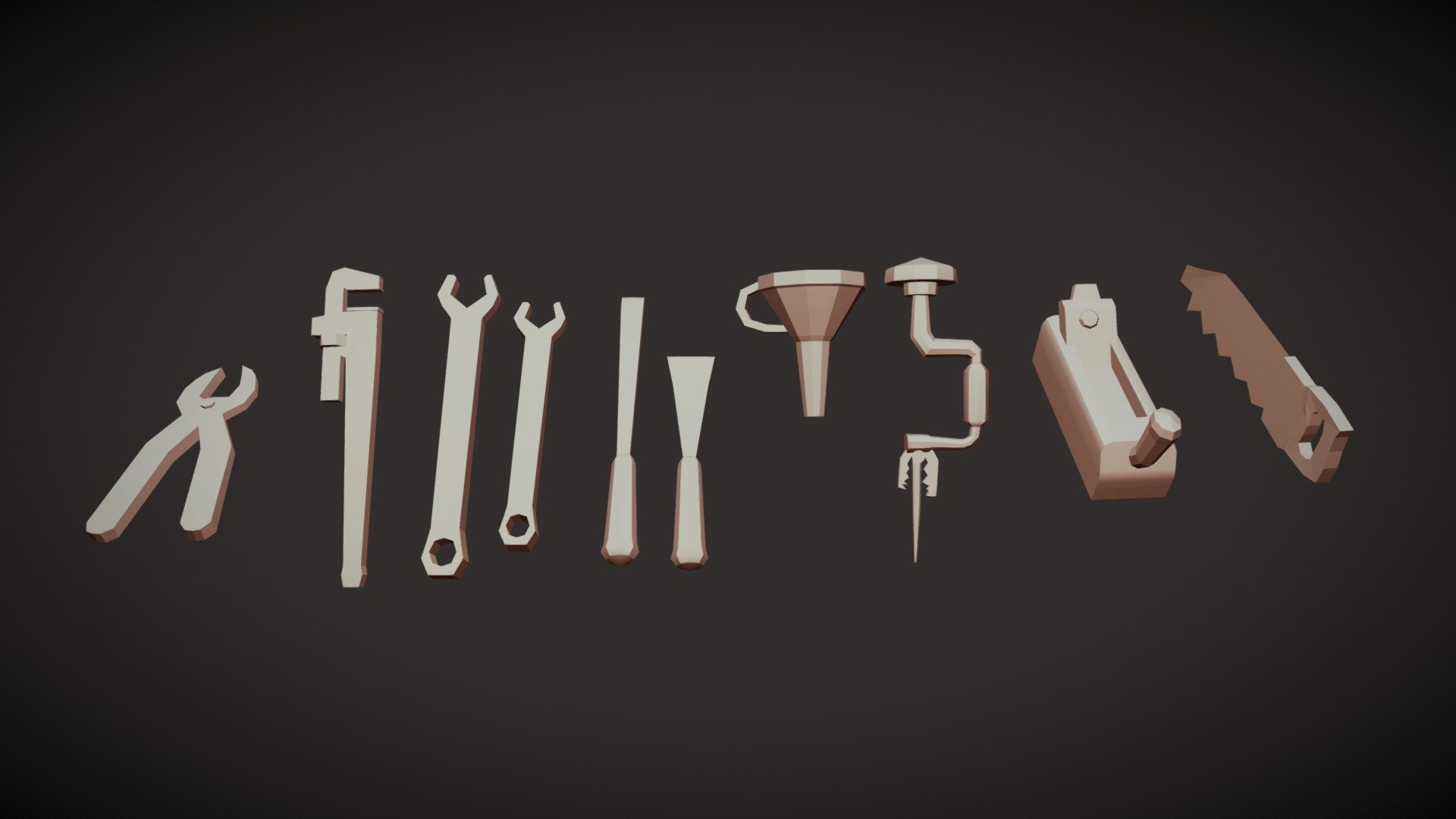 Stylized Tools Pack - Buy Royalty Free 3D model by tosbin [5c98402 ...