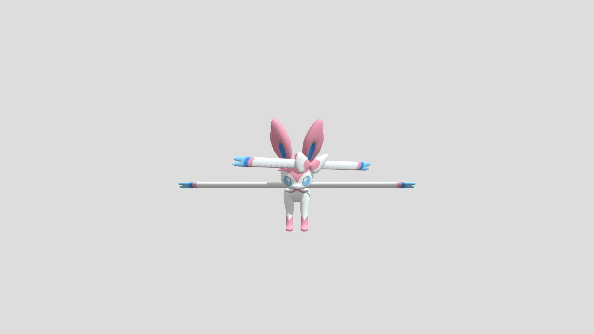 Sylveon - Download Free 3D model by LunaEagle [5c9c50a] - Sketchfab