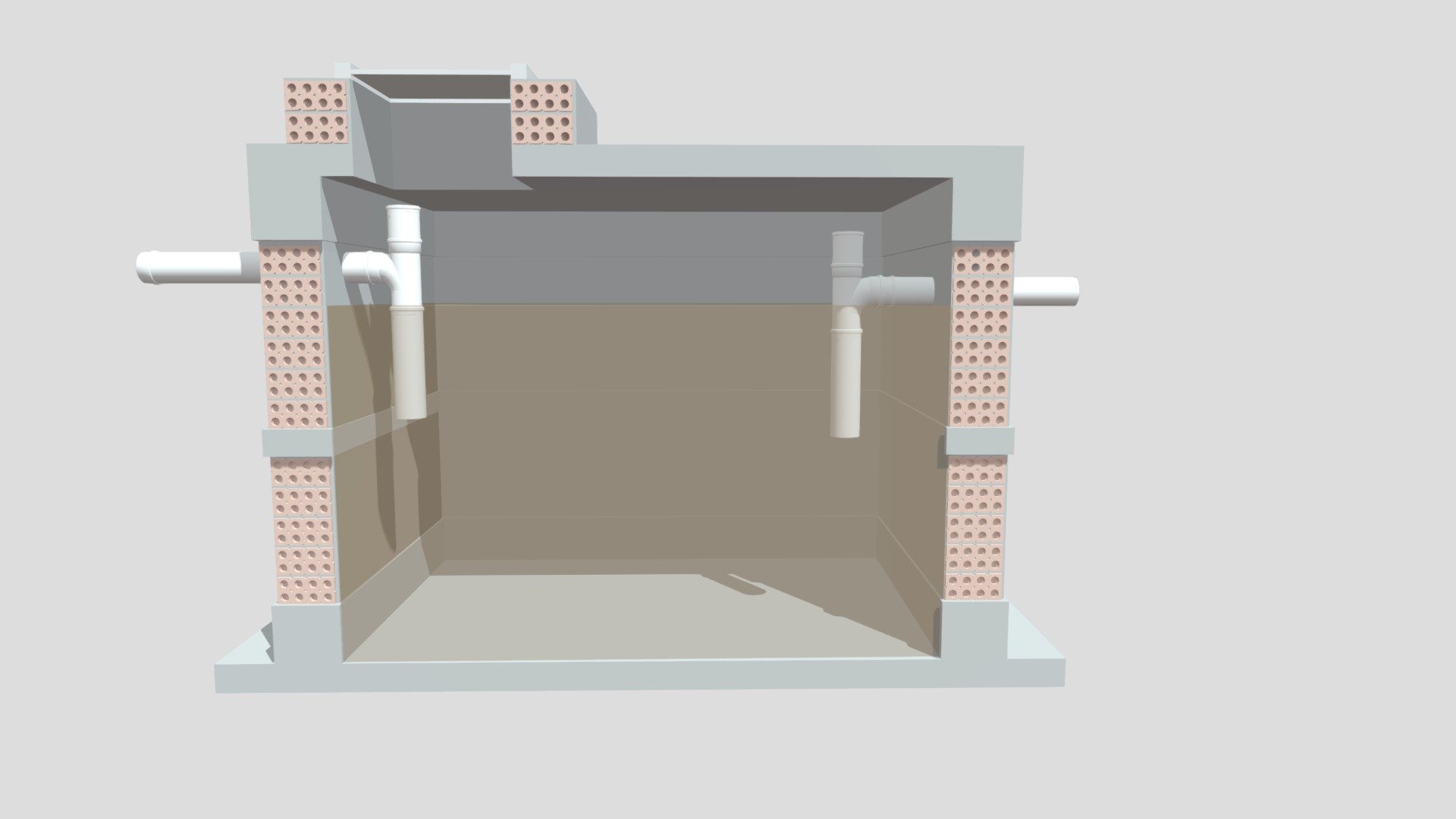 1 - FOSSA RETANGULAR - 3D model by projetandoinstalacoes [5ca0617 ...