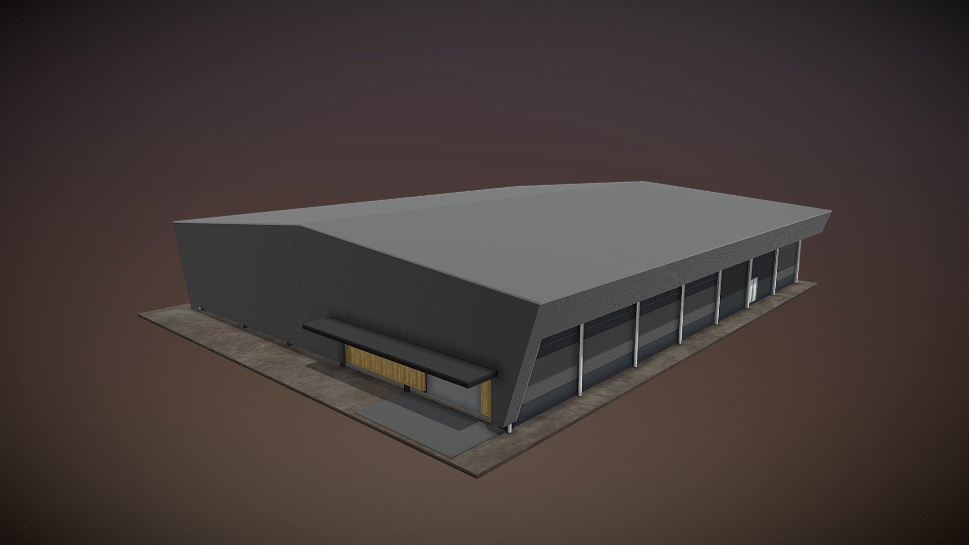 Warehouse 2022 - Buy Royalty Free 3D model by Jinda.Design (@jindaarch ...